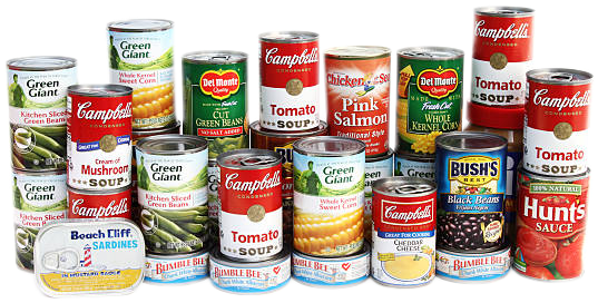 Picture Of Canned Goods - Canned Goods - Full Size PNG Clipart Images Download
